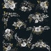 Black & White Watercolor Floral Bouquets Clipart Dark Floral - Etsy