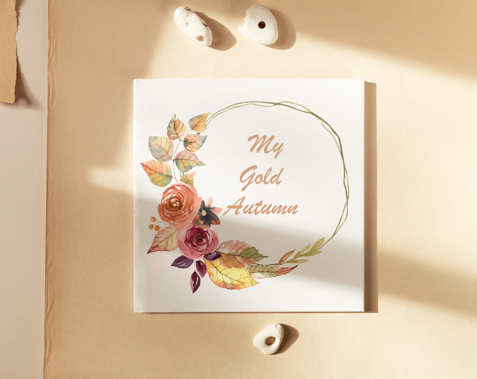 Autumn Watercolor Clipart Fall Frames Clip Art Autumn Flower - Etsy