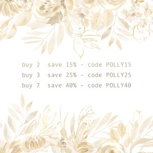 Gold Foil Floral Frames Clipart, Gold Botanical Clipart PNG, Botanical ...
