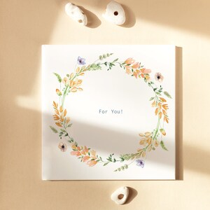 Watercolor Floral Digital Border Frames, Wreaths and Bouquets. Spring ...