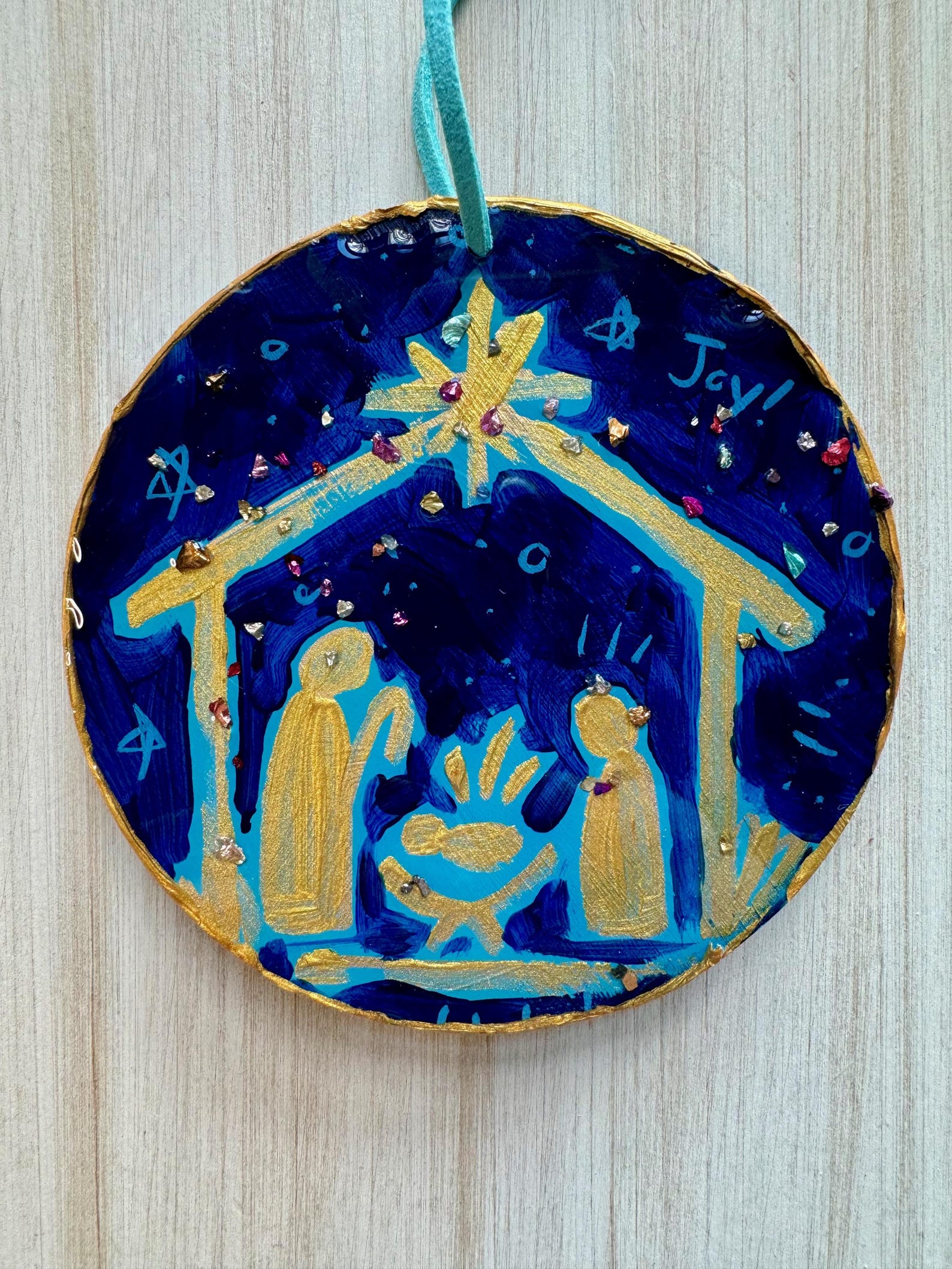 Nativity Christmas Ornament - Etsy