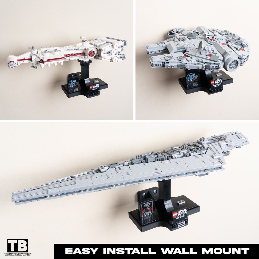Wall Mount for LEGO Star Wars Ships - Etsy
