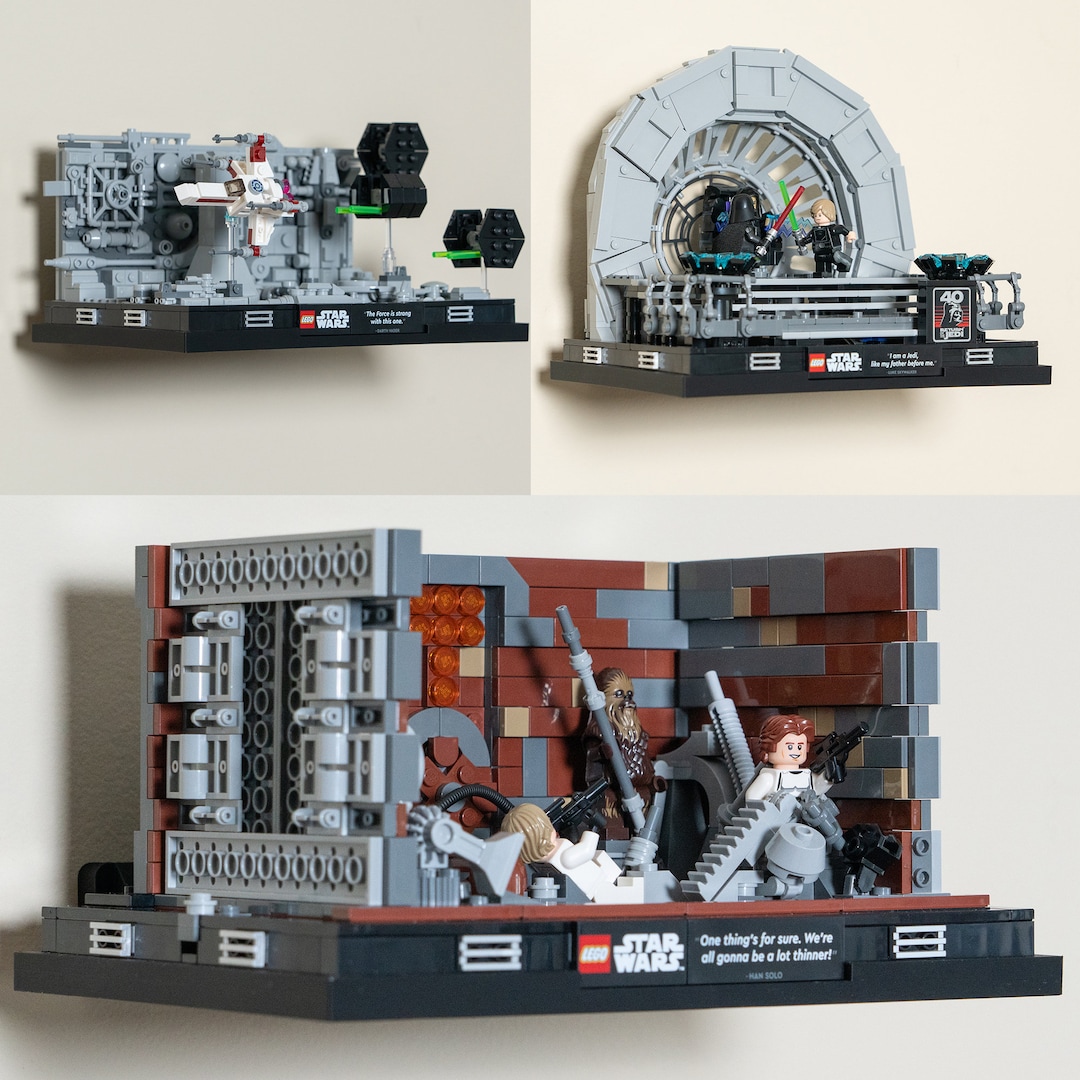 Wall Mount for LEGO Star Wars Diorama Sets - Etsy