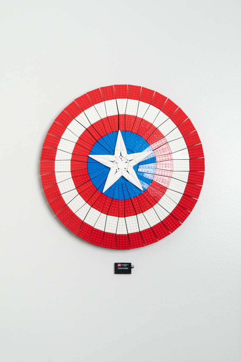 Wall Mount for LEGO Captain America's Shield-76262 - Etsy