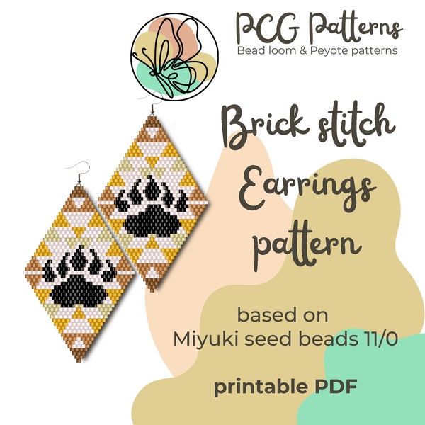 Bear Paw Beading Patterns - Etsy