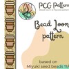 Native Inspired Bead Loom Pattern Bear Paw Loom Bracelet Pattern - Etsy