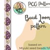 Native Inspired Bead Loom Pattern - Spring Magic Loom Bracelet Pattern ...