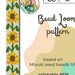 Bead Loom Pattern - Summer Sunflowers Loom Bracelet Pattern - Etsy