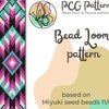 Native Inspired Bead Loom Pattern - Bear Bead Loom Bracelet Pattern - Etsy