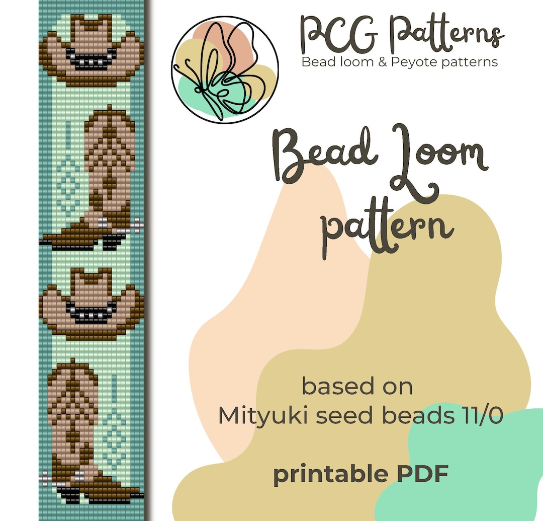 Cowboy Bead Loom Pattern - Bead Loom Bracelet Pattern - Etsy
