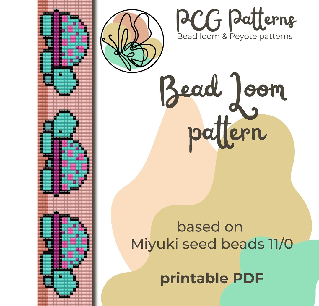 Baby Turtles Bead Loom Pattern - Bead Loom Bracelet Pattern - Etsy
