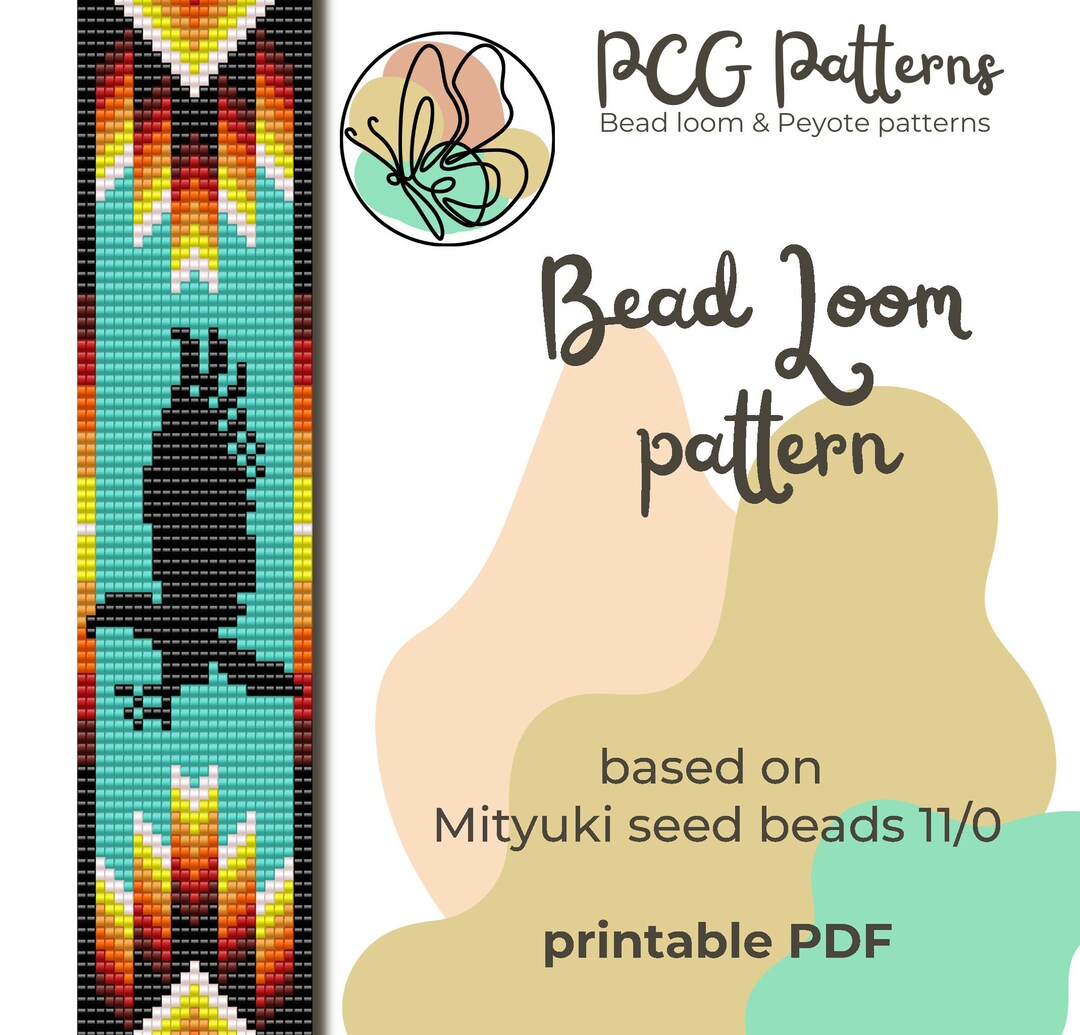 Eagle Flight Bead Loom Bracelet Pattern – Native Inspired (PDF Pattern ...