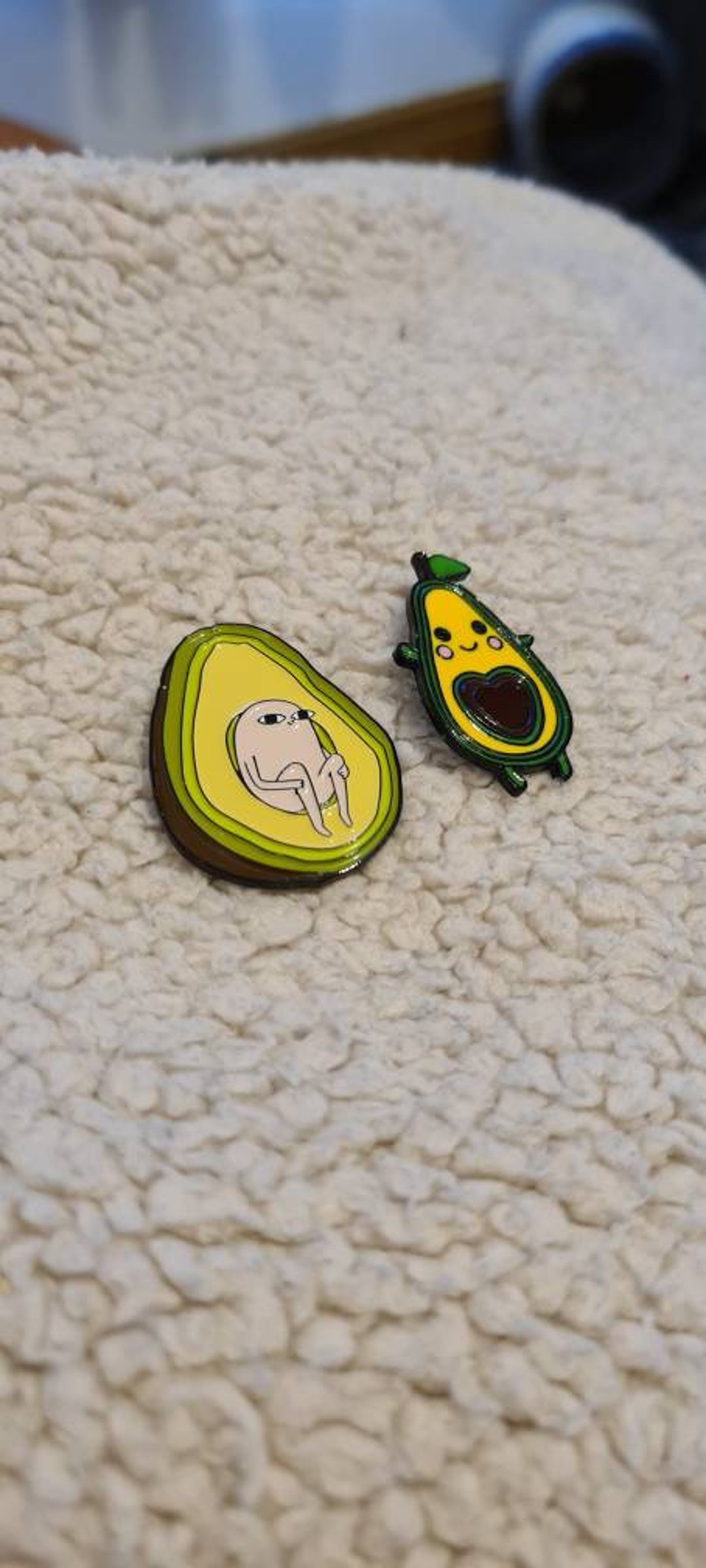 Avocado Pin Badges - Etsy