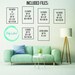 Single Line Art Boho Faces, Digital Files, Multiple Ratios, Big Wall ...