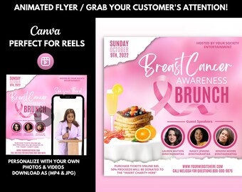 Breast Cancer Brunch - Etsy