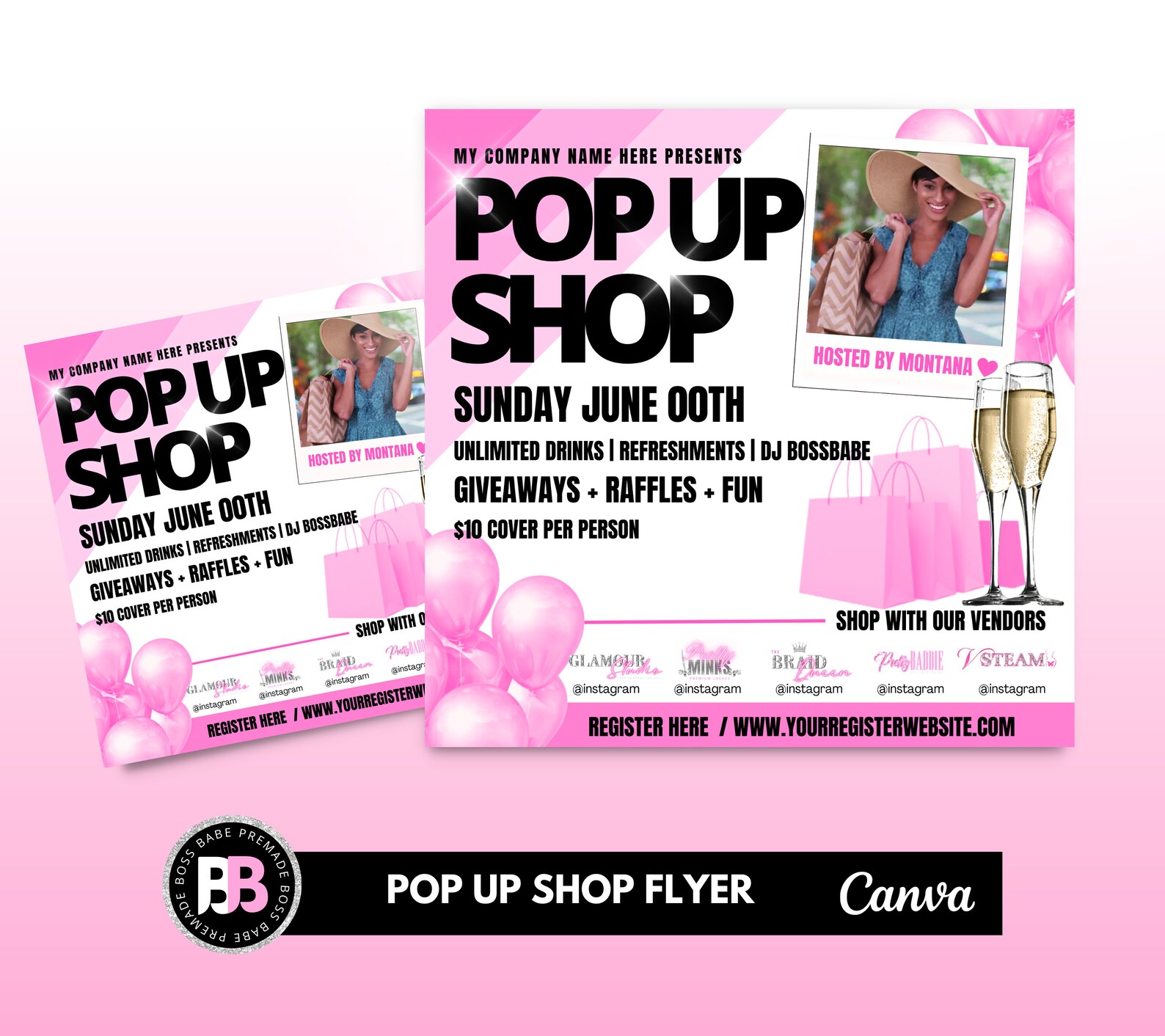 Pop up Shop Flyer Pop up Shop Sip and Shop Event Grand - Etsy
