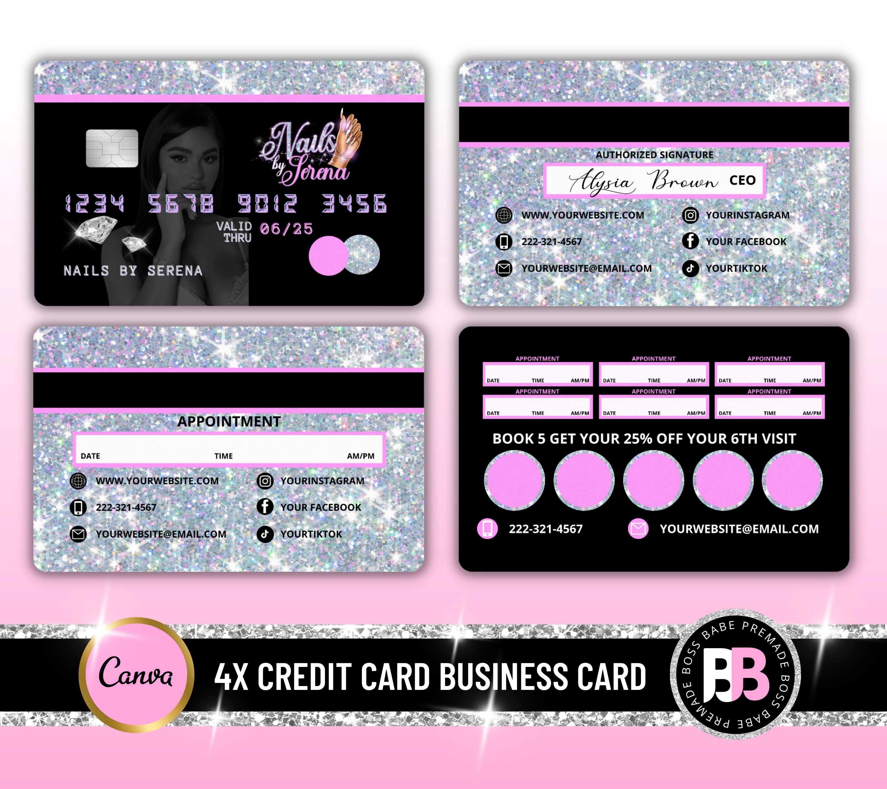 Cell Phone Business Card Business Card Diy Business Card - Etsy