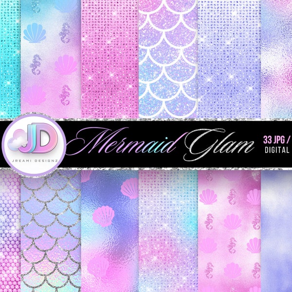 Mermaid Paper - Etsy