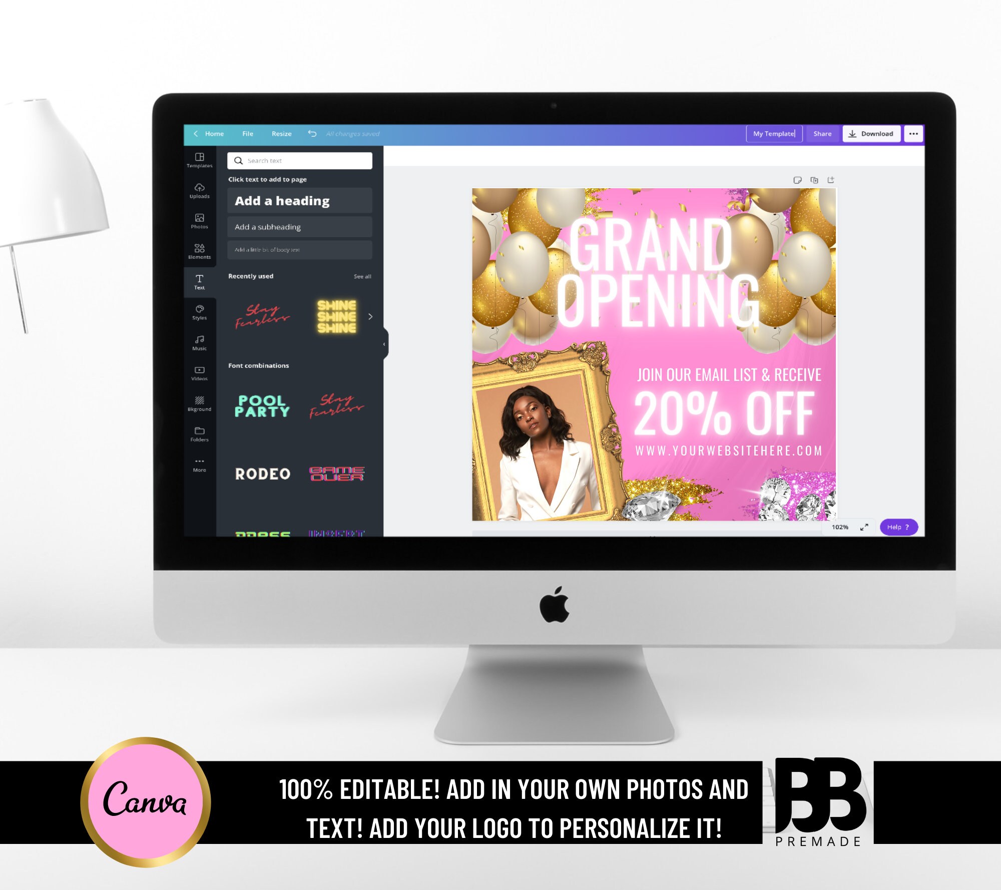 GRAND OPENING FLYER Celebration Flyer Social Media Flyer - Etsy