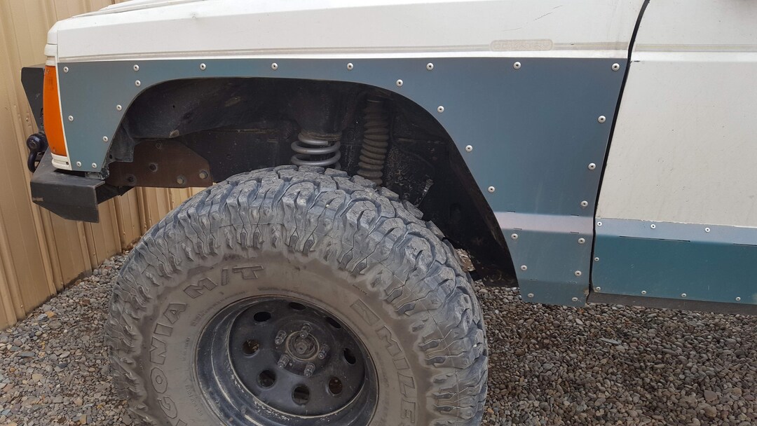 84-01 Fits Jeep Cherokee XJ Front Qtr Panel Armor SVG DXF Digital Cnc ...