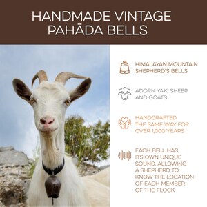 Vintage Handmade Pahāḍa Yak, Goat & Sheep's Bells From Himalayan ...