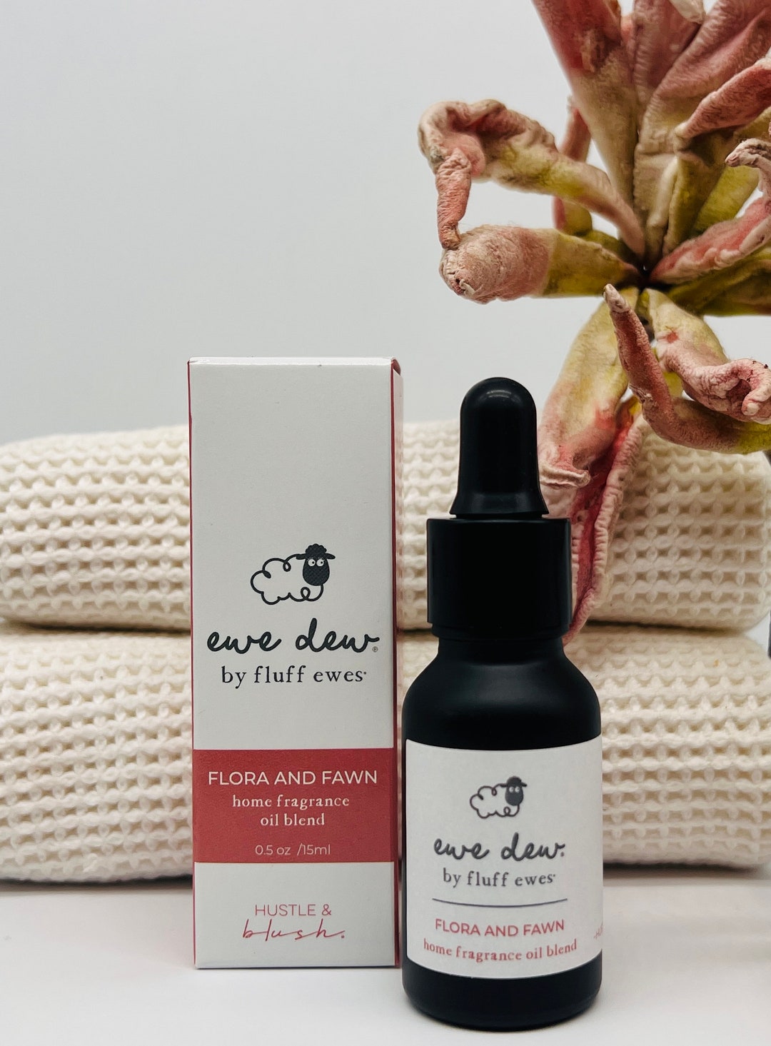 Ewe Dew by Fluff Ewes Flora & Fawn Home Fragrance Essential Oil Blend for Wool Dryer Balls or ...