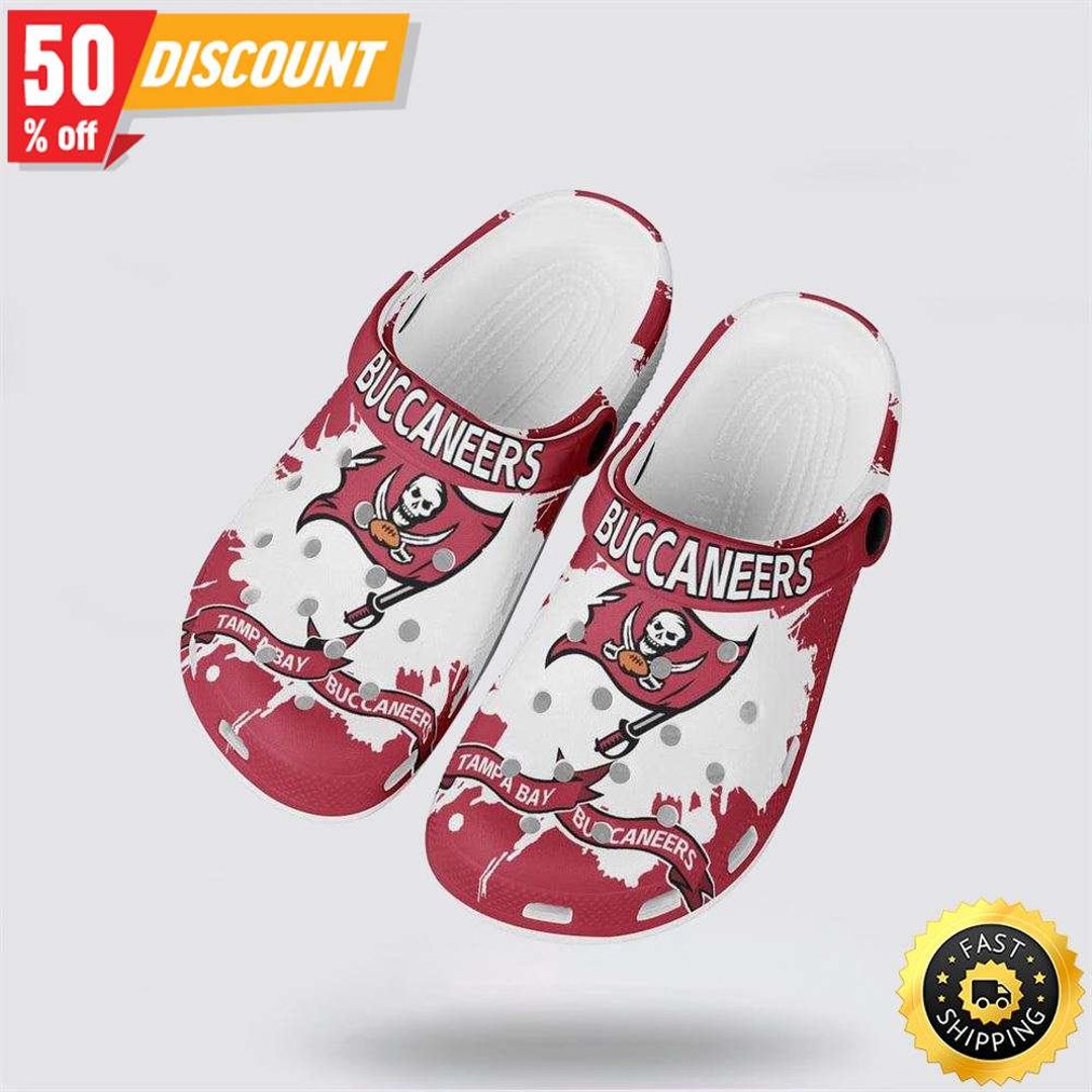 NFL Tampa Bay Buccaneers Crocs Clog Shoes Show Your Team - Etsy