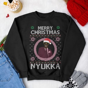 Ugly Christmas Sweater Pinky From Friday Merry Christmas Nyukka Santa ...