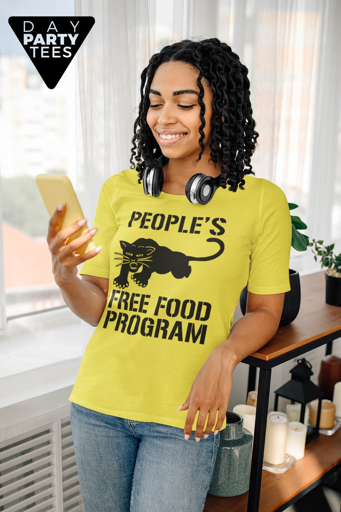 People's Free Food Program T-shirt: Black Panther Party Tee - Etsy