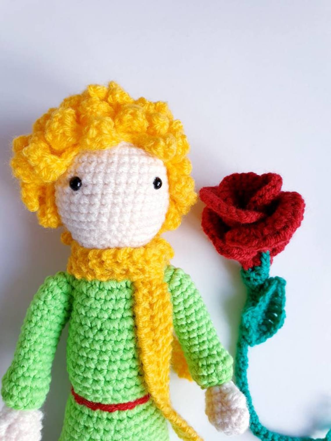 Amigurumi Crochet Doll Prince / Prince Crochet Doll / Decoration Cuddly ...