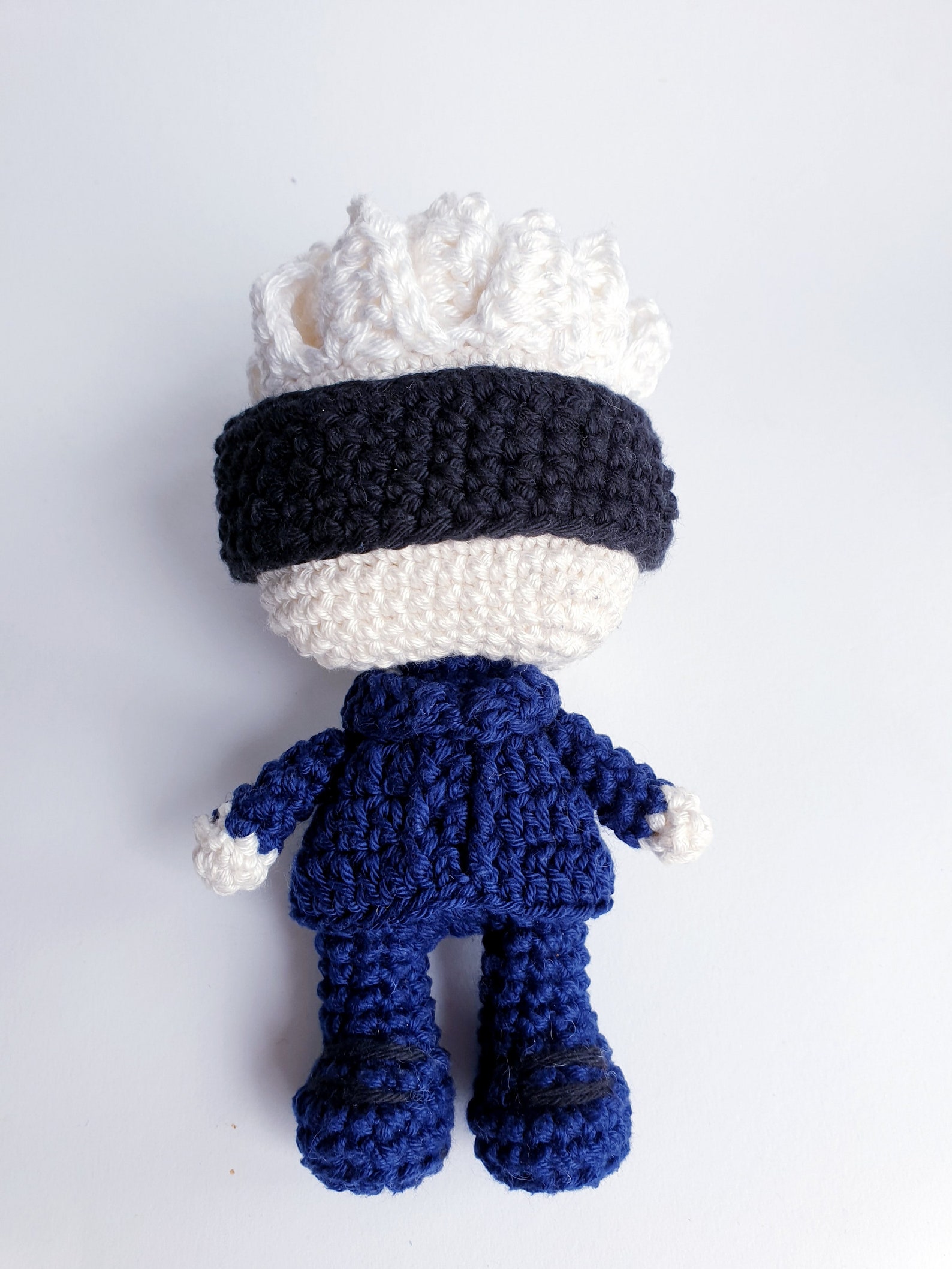 Amigurumi Gojo/crochet Doll Character Gojo - Etsy UK