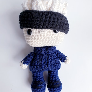 Amigurumi Gojo/crochet Doll Character Gojo - Etsy UK