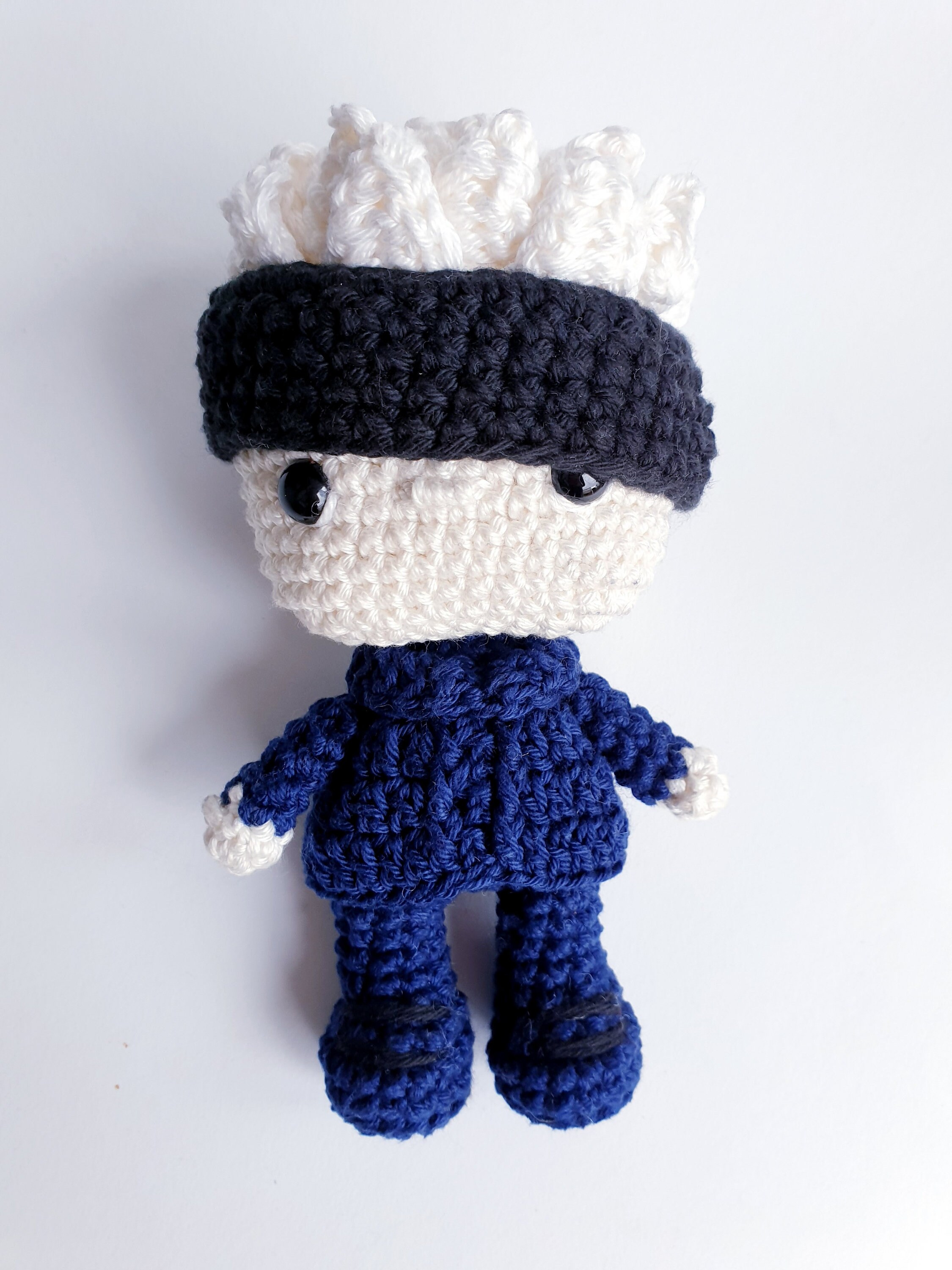 Amigurumi Gojo/crochet Doll Character Gojo - Etsy UK