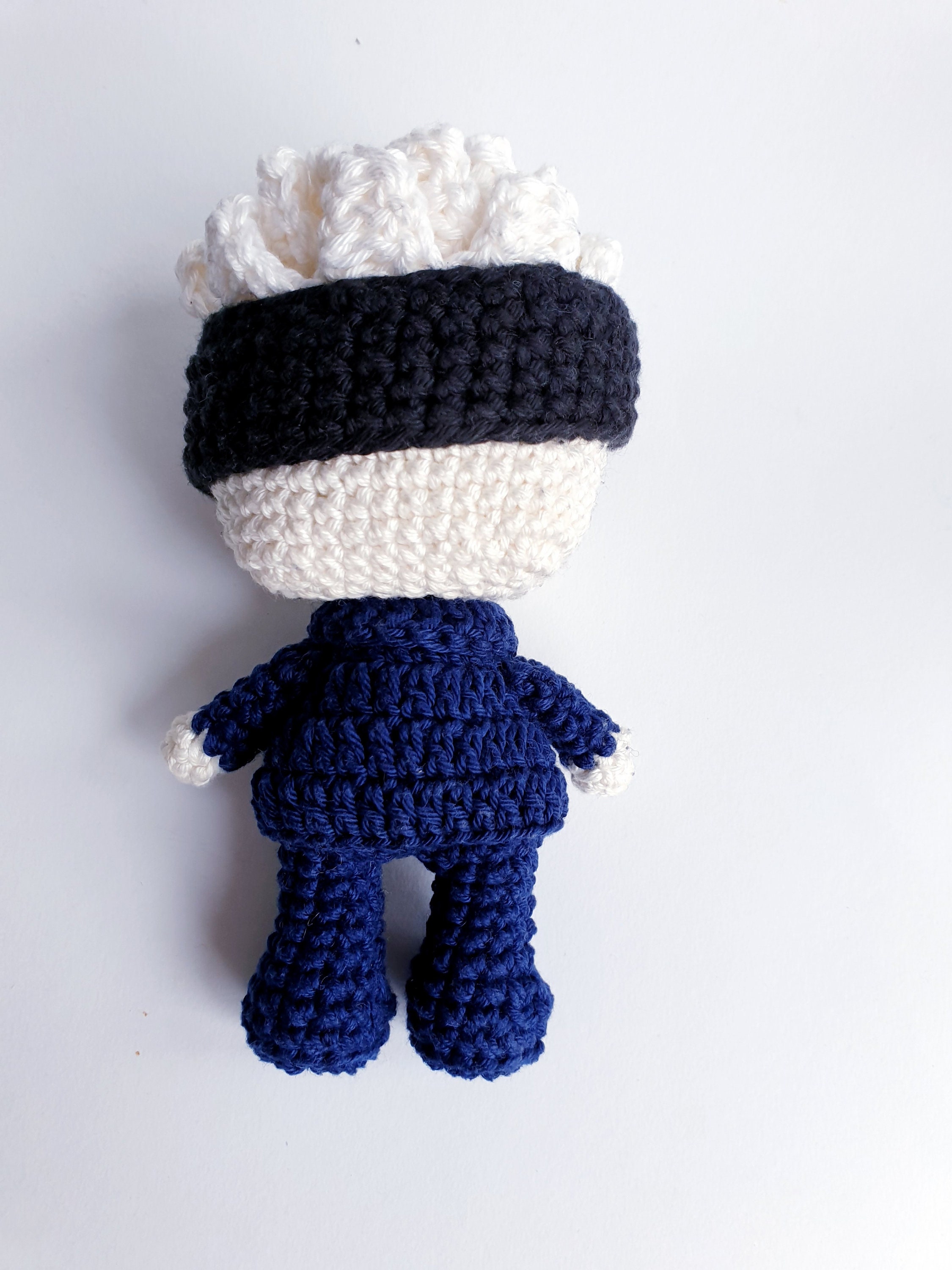 Amigurumi Gojo/crochet Doll Character Gojo - Etsy UK