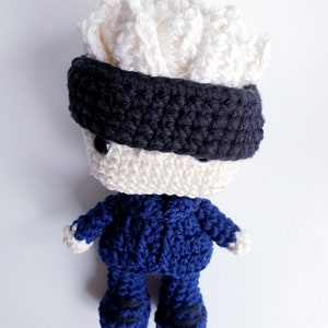 Amigurumi Gojo/crochet Doll Character Gojo - Etsy UK