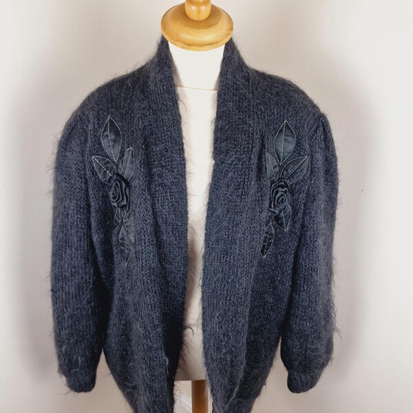 Mohair Jacket Leather - Etsy UK