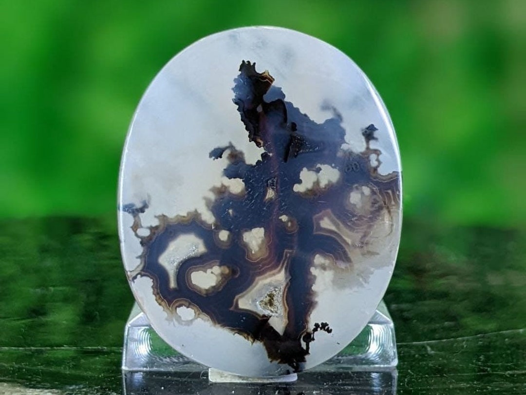 Dendrite Agate Stone (30x25x7mm) - Etsy