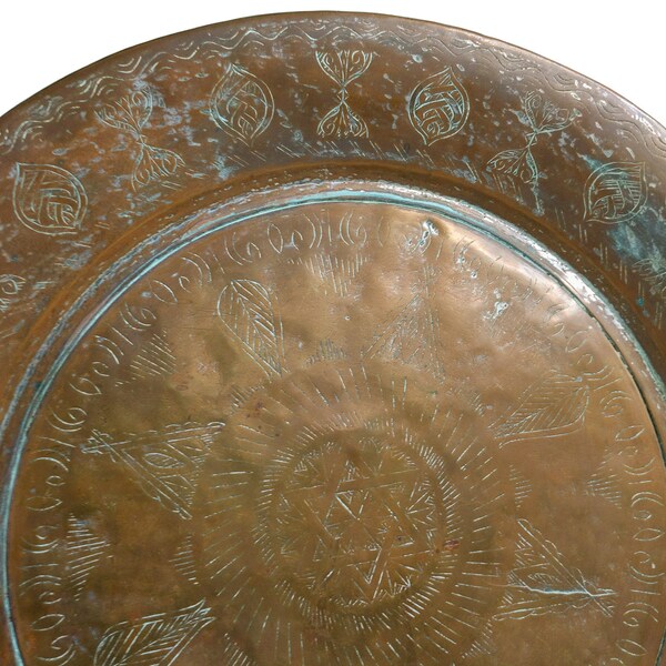 Large Copper Tray - Etsy
