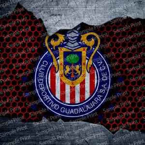 Chivas Del Guadalajara #7 Template Designs HD| 2 Files | Skinny Tumbler ...