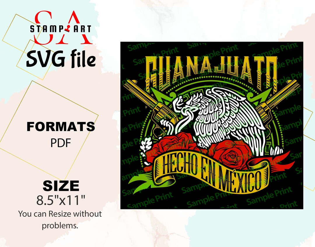 Guanajuato Mexico Design | Digital File Only - Etsy