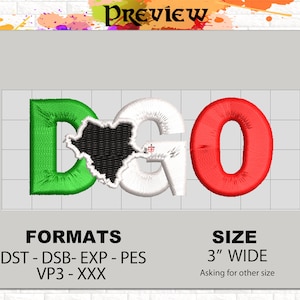 Durango | DGO | Mexico | Logo Embroidery Design | Digital File Only - Etsy