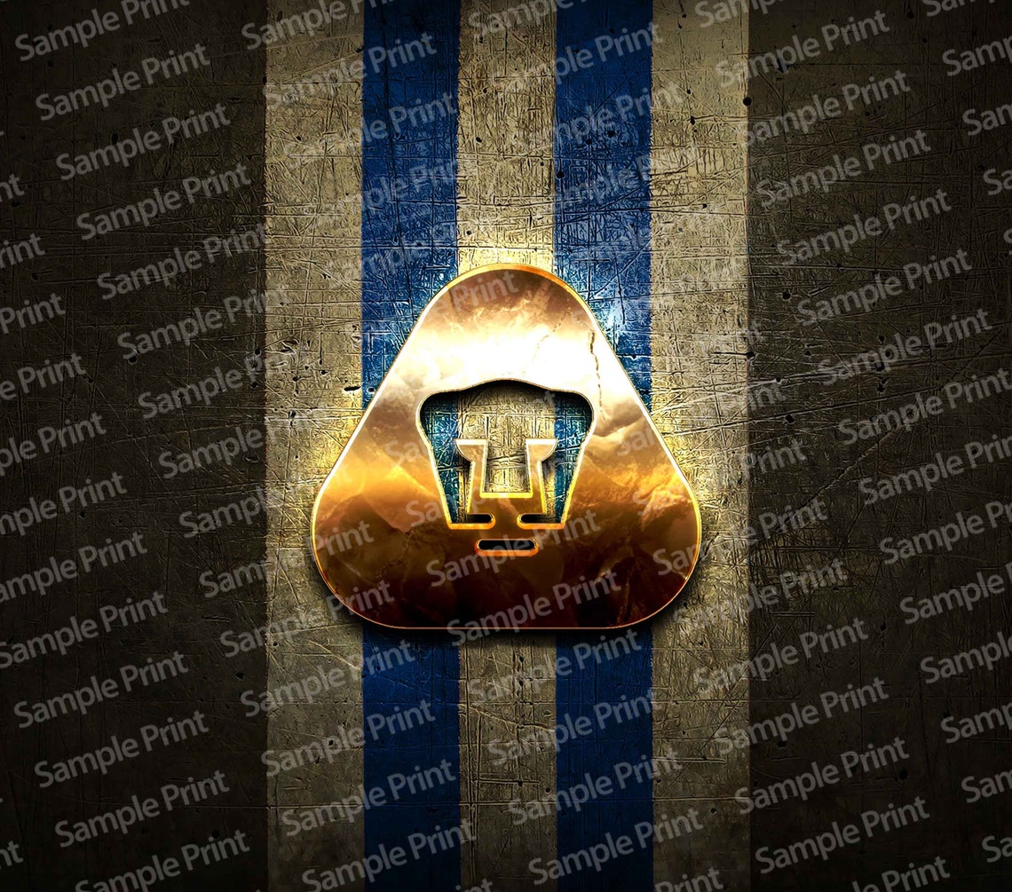 Pumas De La UNAM 2 Template Designs 2 Files Skinny - Etsy