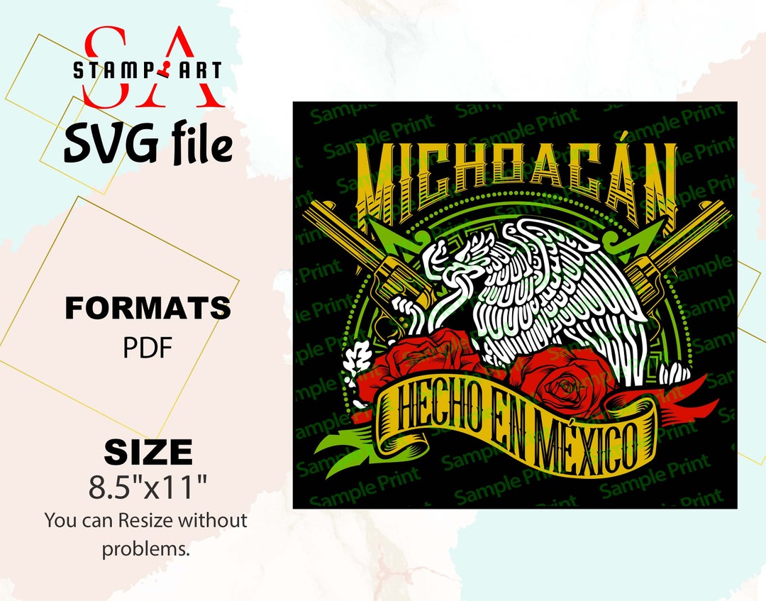 Michoacan Mexico Design | Digital File Only - Etsy