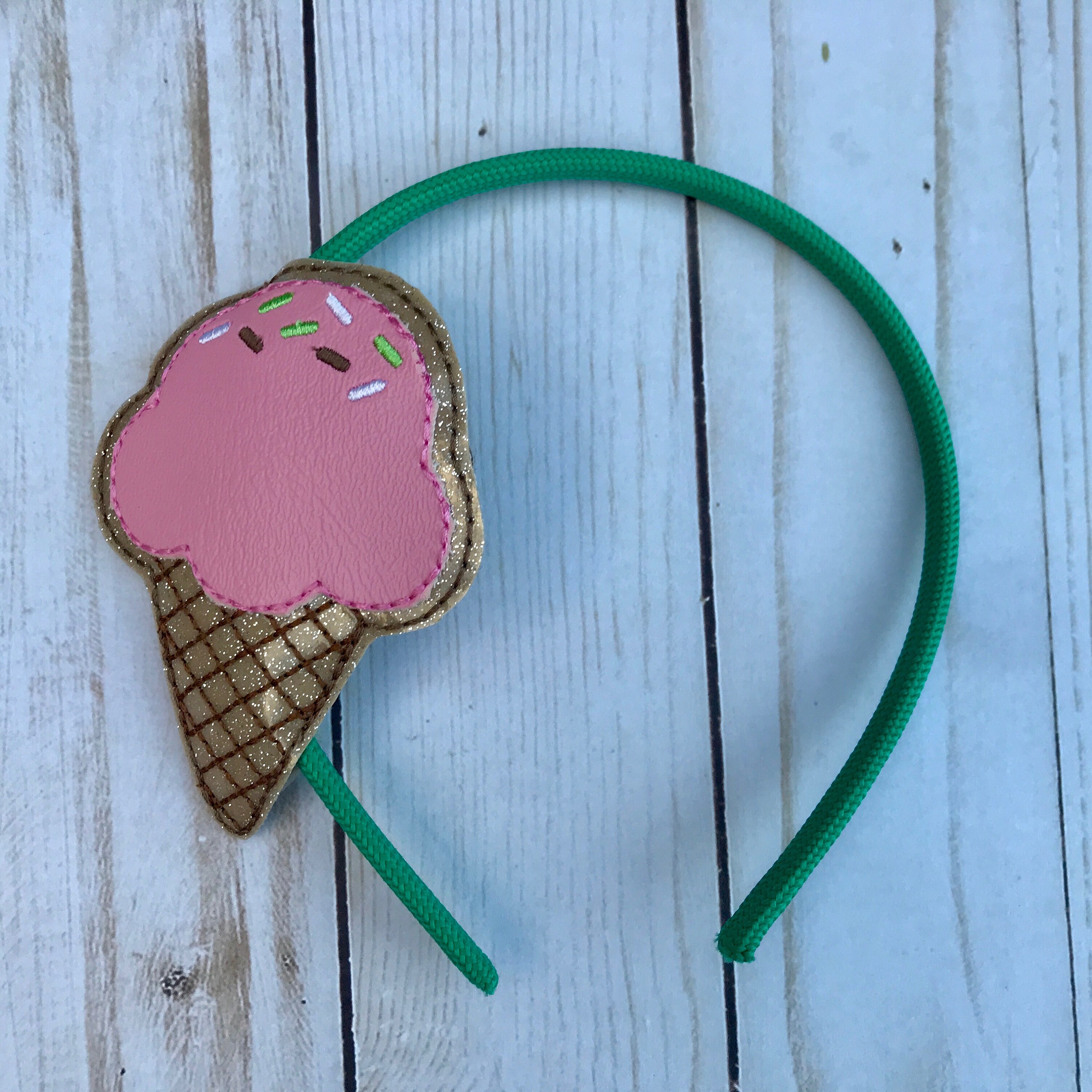 Ice Cream Cone Headband - Etsy