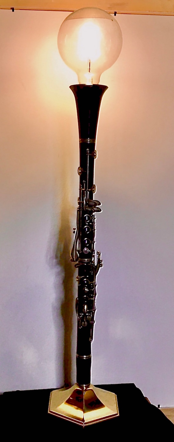Clarinet Table Lamp Pee Wee | Etsy