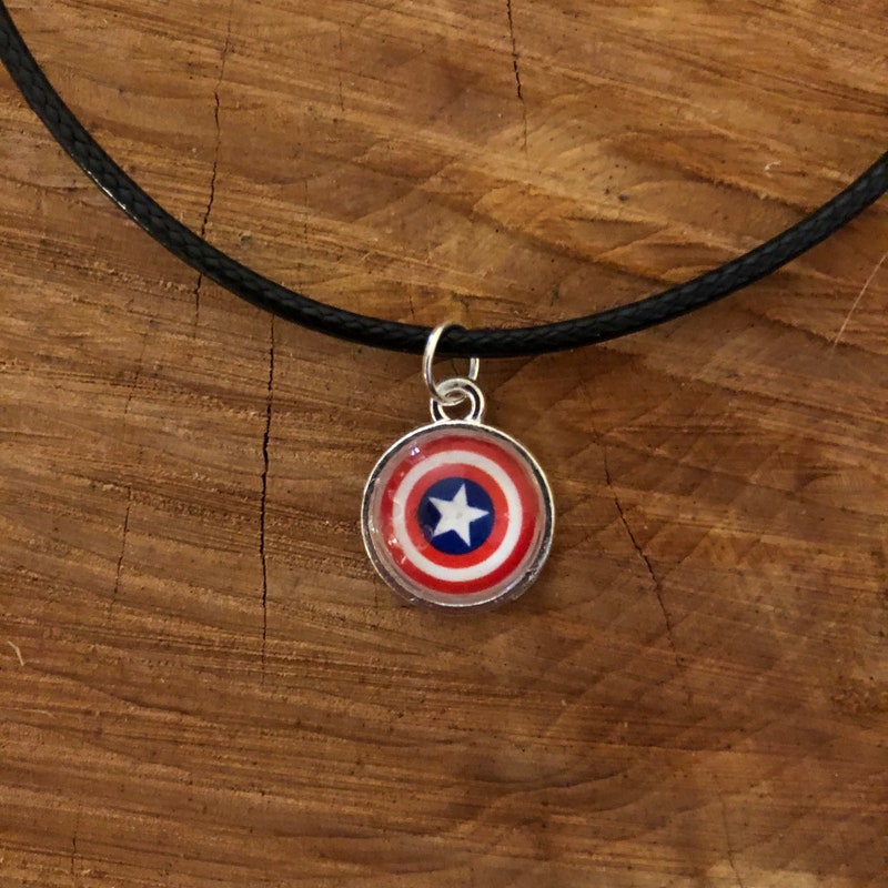 Captain America Jewelry - Etsy