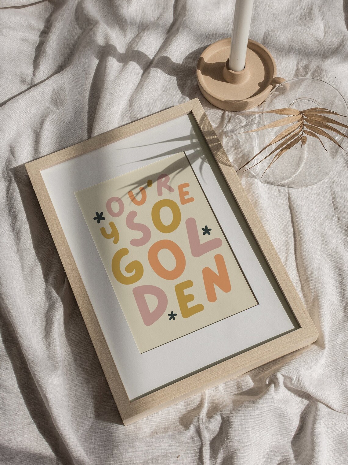 You're So Golden Harry Styles Print Golden Lyric Print - Etsy España