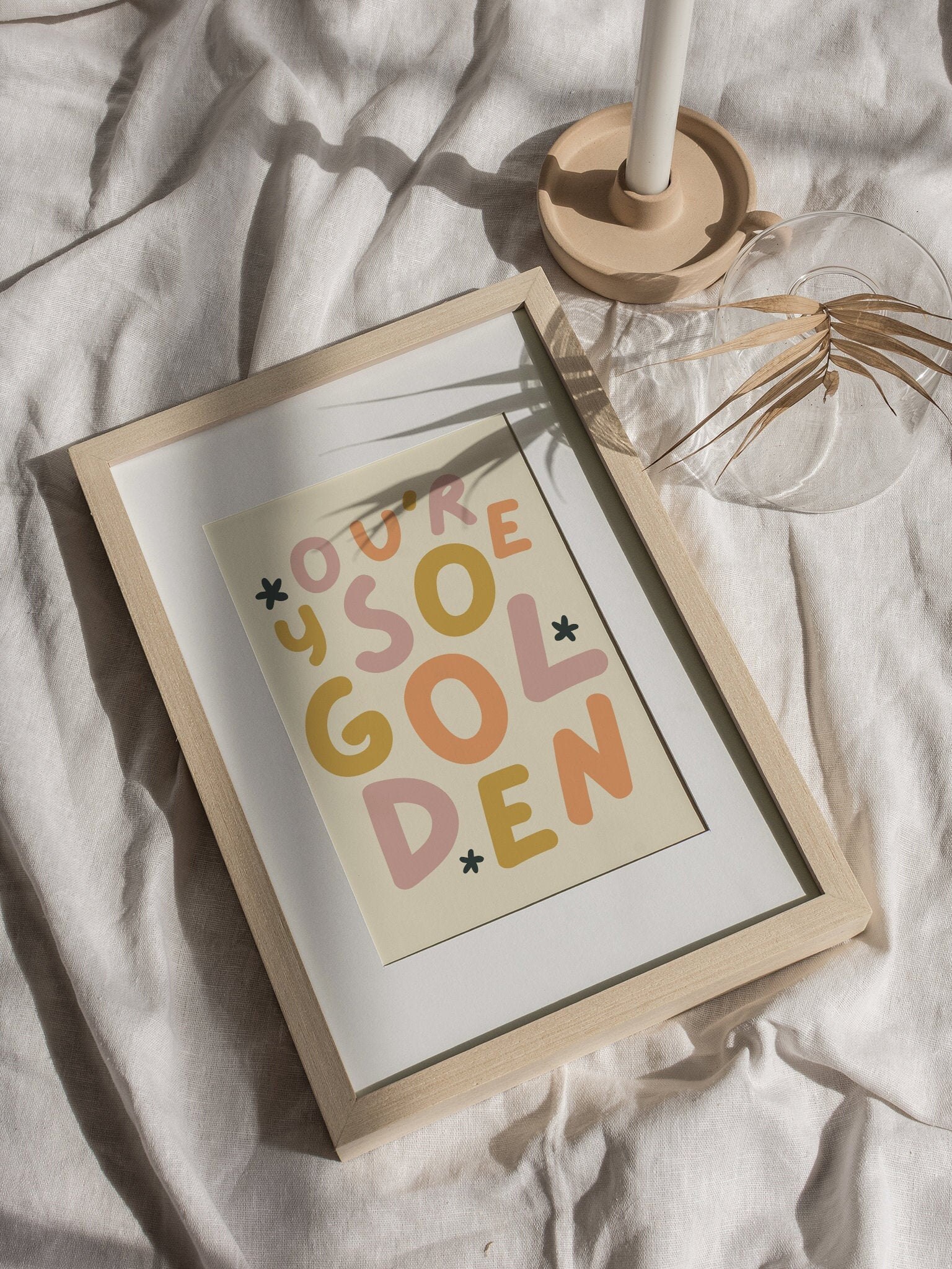 You're So Golden Harry Styles Print Golden Lyric Print - Etsy España