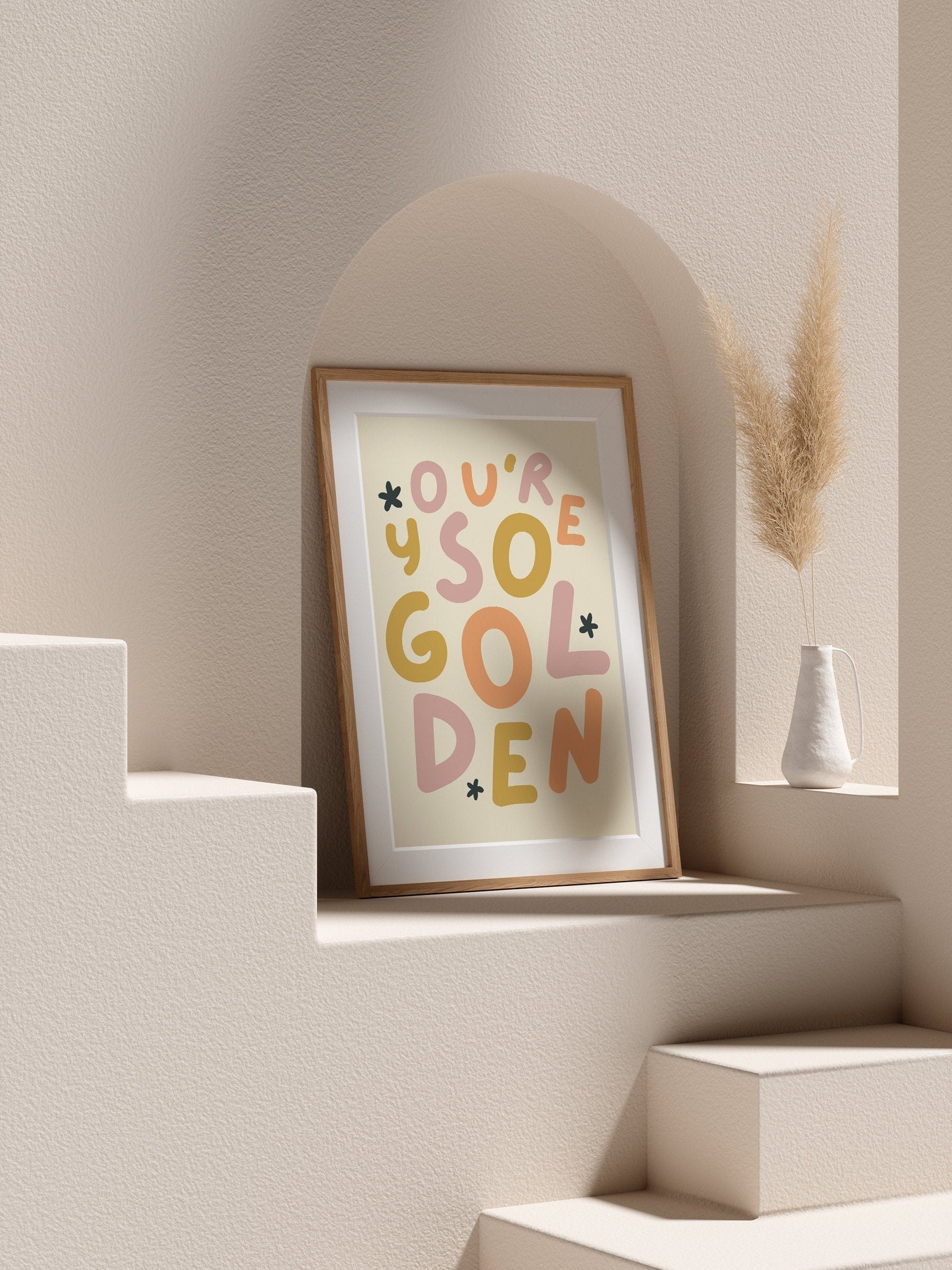 You're So Golden Harry Styles Print Golden Lyric Print - Etsy España