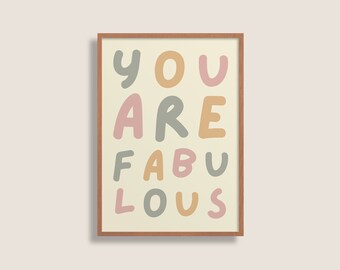 You Are Fabulous - Etsy UK
